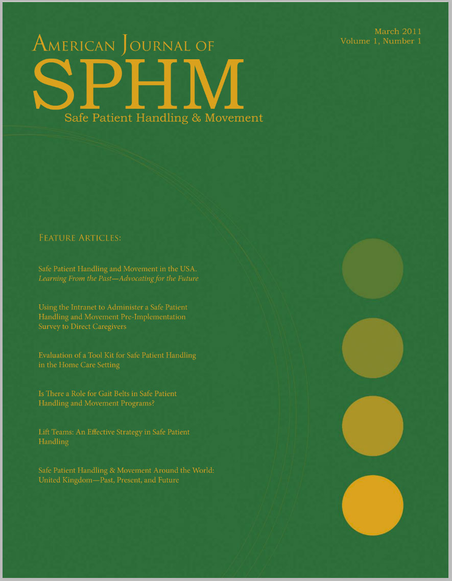 March 2011 Volume 1 Number 1 International Journal Of SPHM march-2011-volume-1-number-1-international-journal-of-sphm
